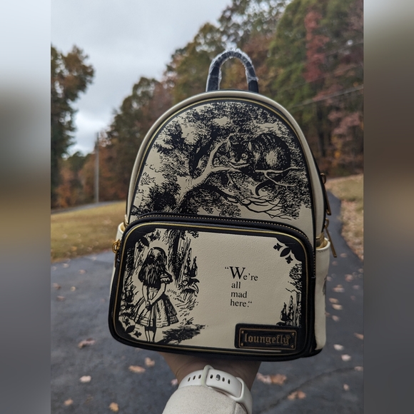 Loungefly | Bags | Loungefly Alice In Wonderland Were All Mad Here ...